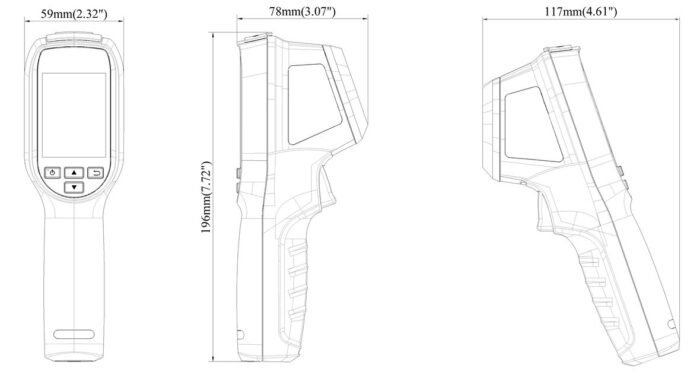 Eco Handheld Thermal Camera - Thermalimaging.id